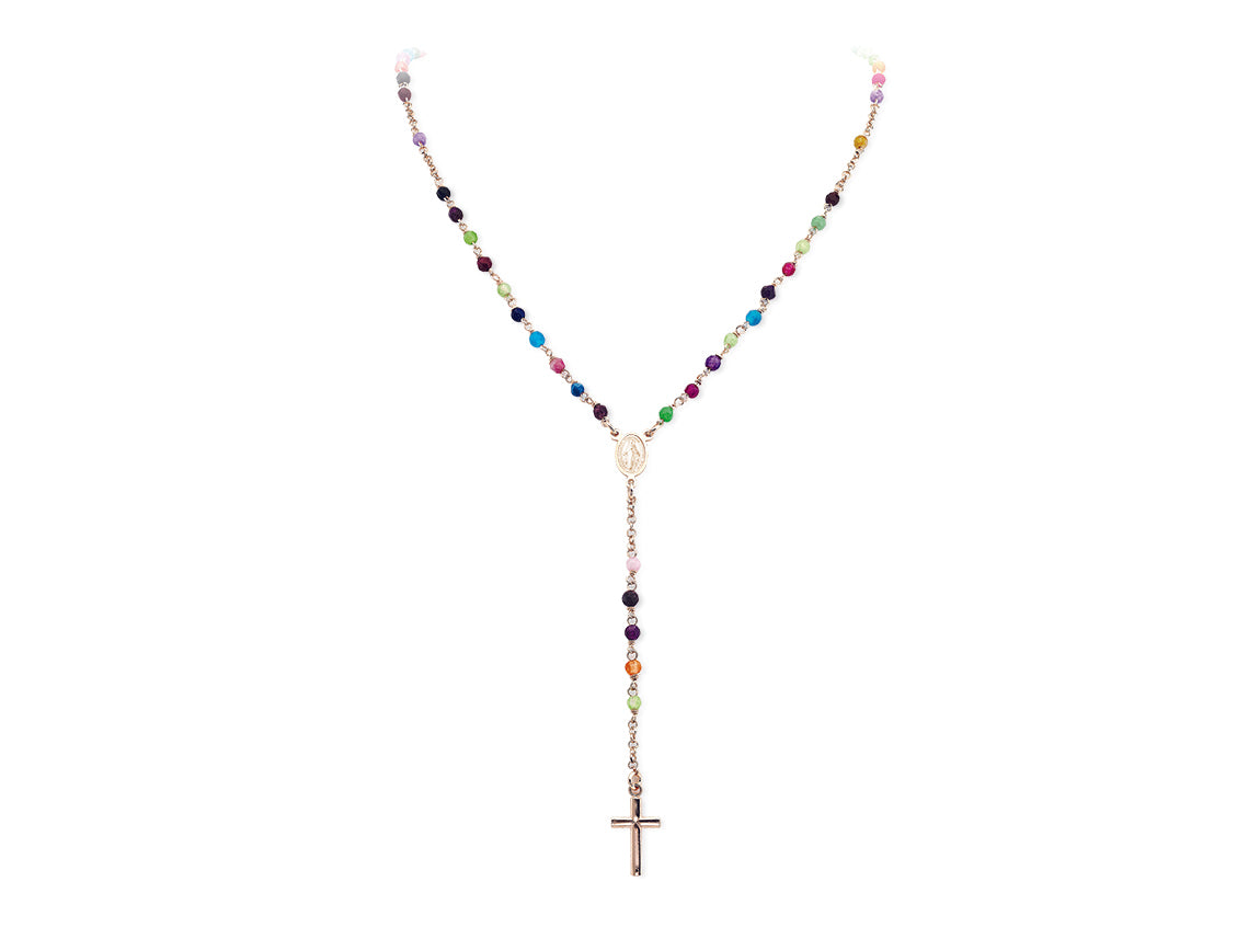 Rosary Naturale Stone: CRORM4P | AMEN Jewelry